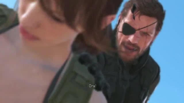Metal Gear Solid V: The Phantom Pain - Venom Snake VS Quiet - Fight scene at Mother Base! - Coub