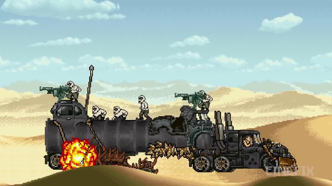 Mad Max: Fury Road - 8 Bit - Coub