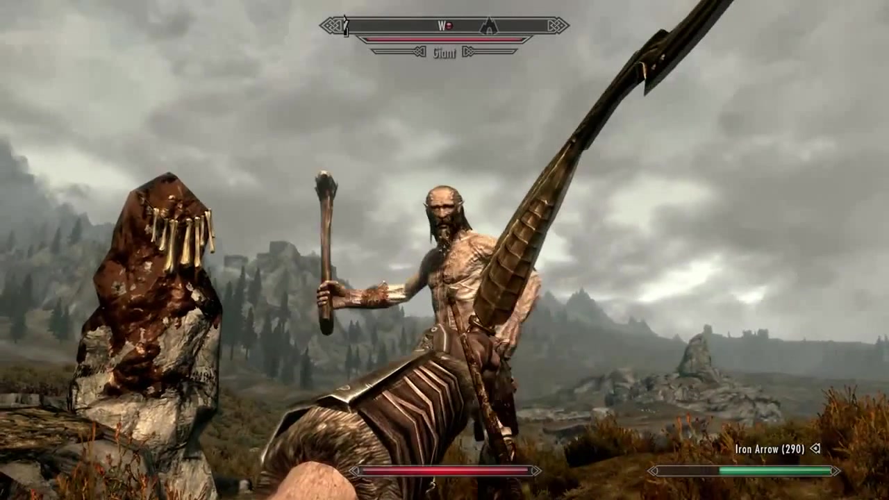 Skyrim - Rocketman - Coub