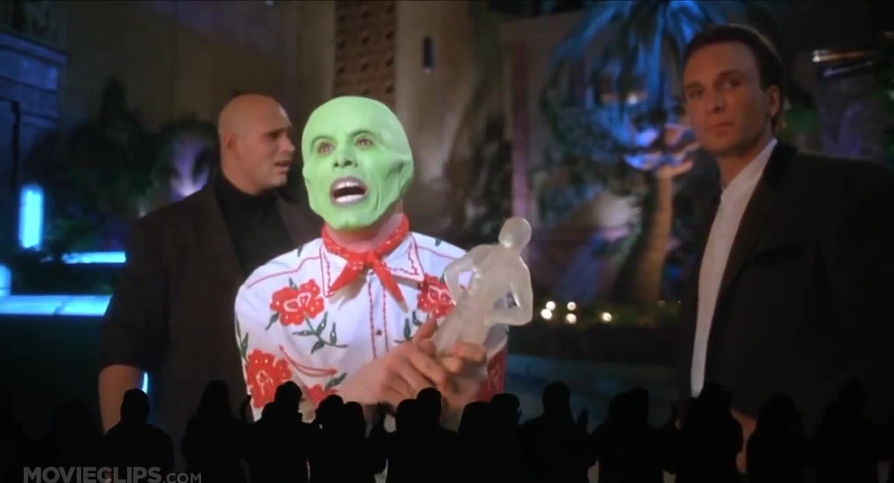 The Mask (3/5) Movie CLIP - Oscar-Winning Performance (1994) HD - Coub