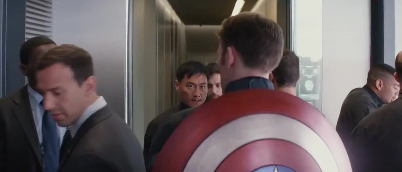 Captain America And Die Hard - Elevator scene - Coub