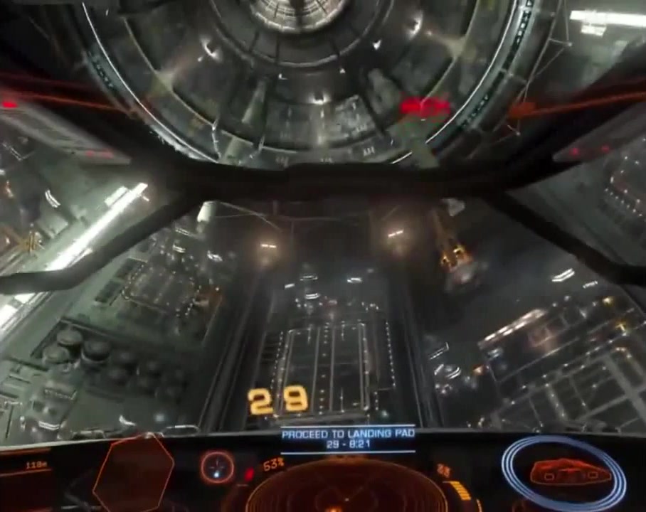 Проблемы со стыковкой в Elite Dangerous - Coub