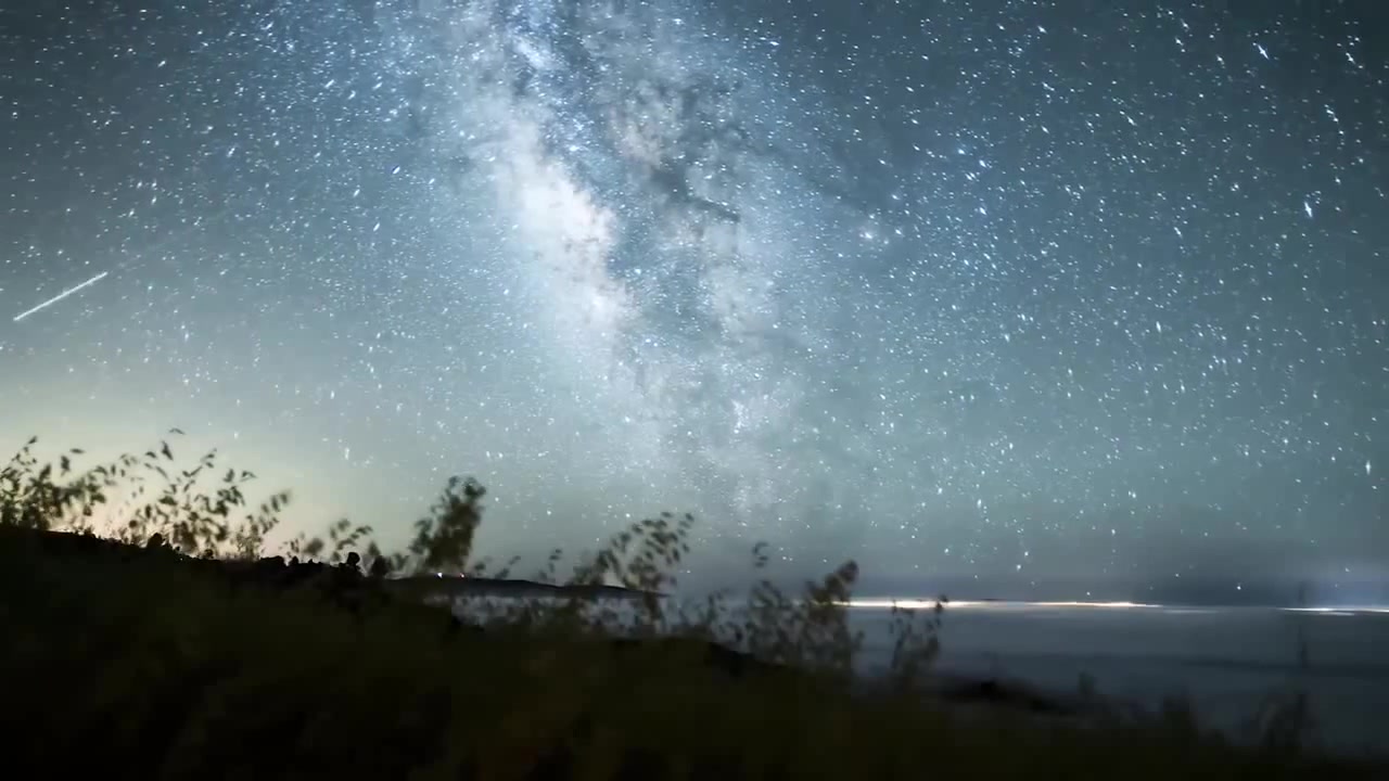 3rd Planet - Starry Night (Time Lapse) - Coub
