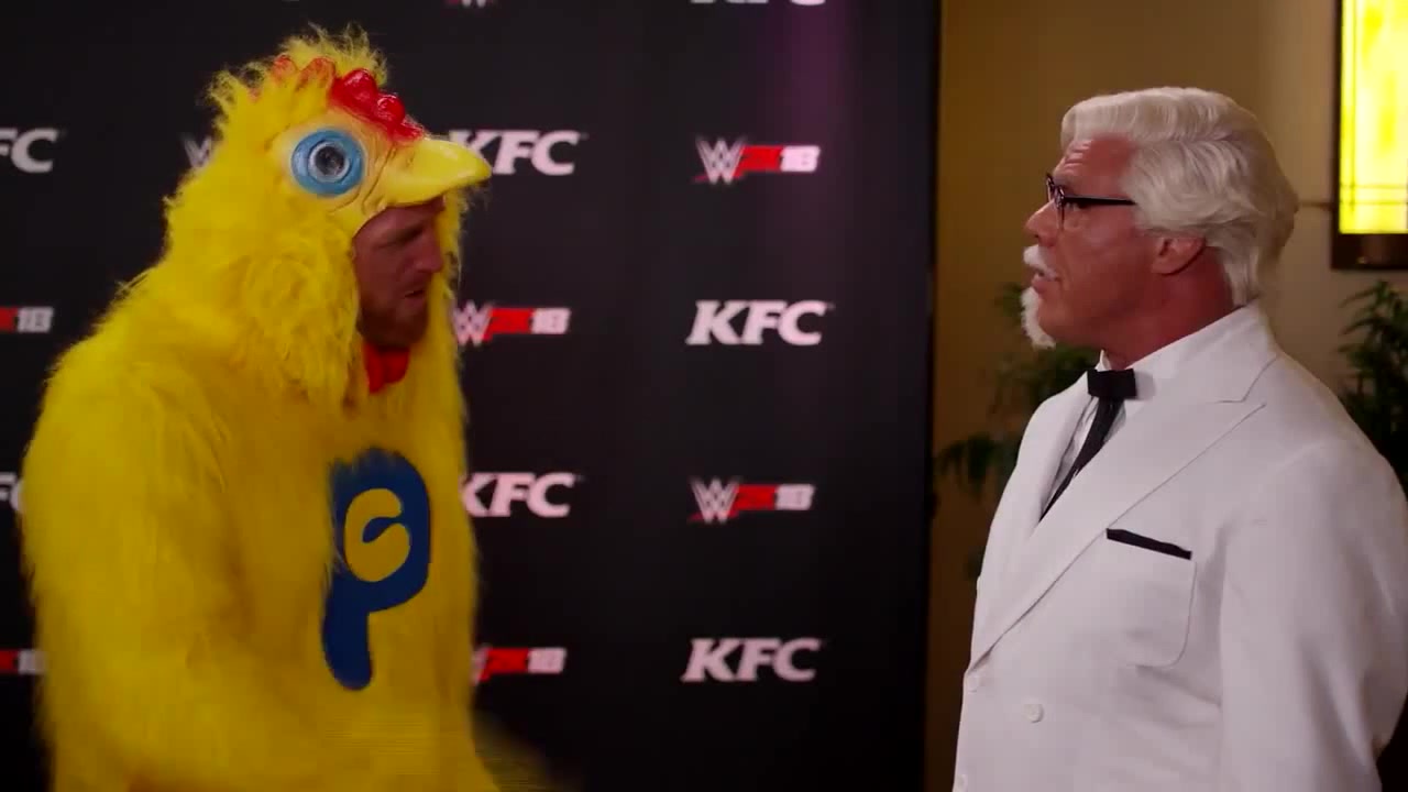WWE 2K18 x KFC - Secret Character Trailer - Coub