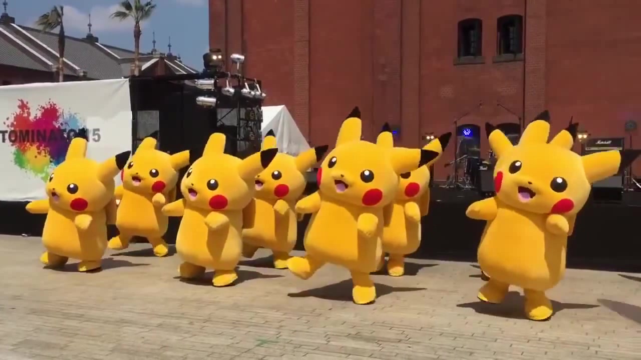 CUTE PIKACHU DANCING - Coub
