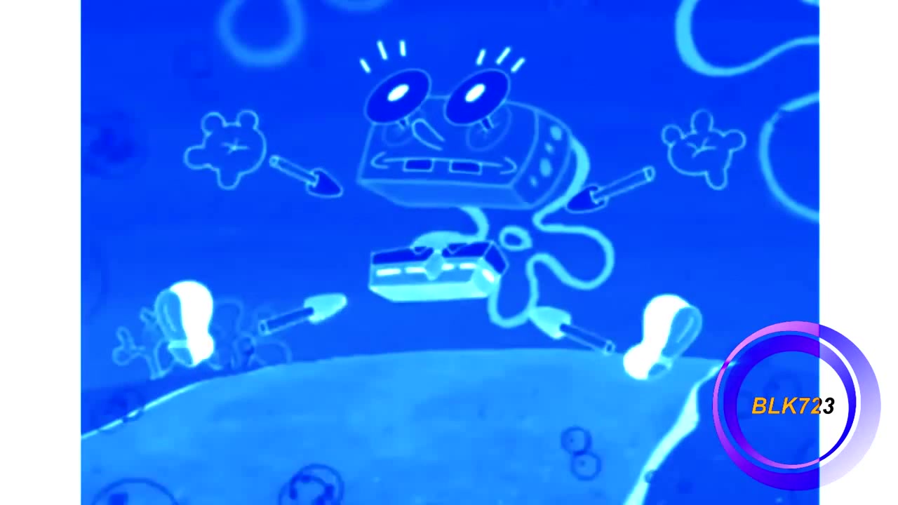 Spongebob Walk with Electronic Sounds - Coub
