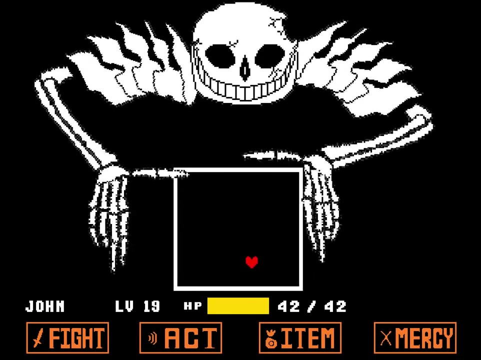 Undertale - Ultra-Sans Fight (Fan-made) - Coub