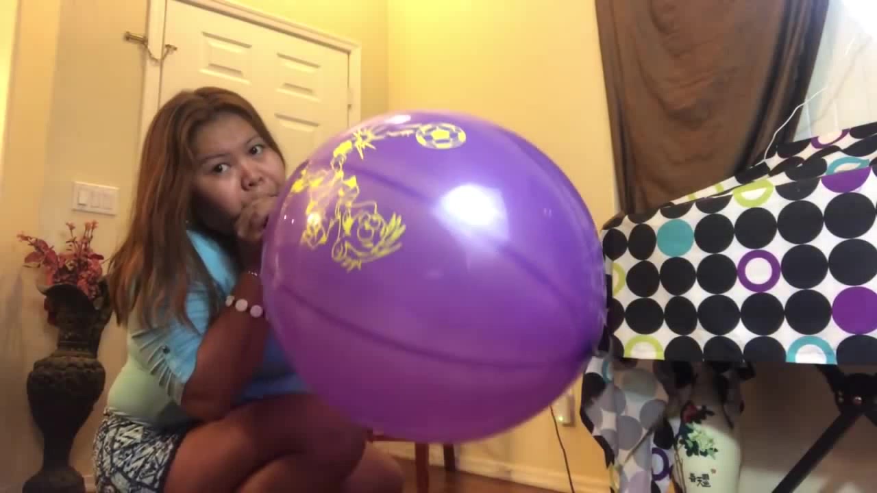 Purple Punch Balloon inflation by AL Crafty Mom - Coub