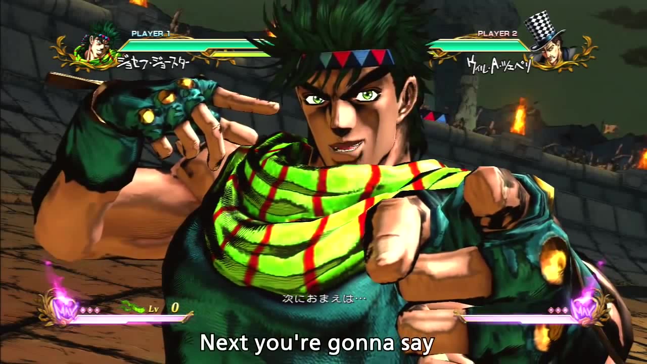 Jojo All Star Battle: Joseph Your Next Line Is Quotes (Subbed) - Coub ...