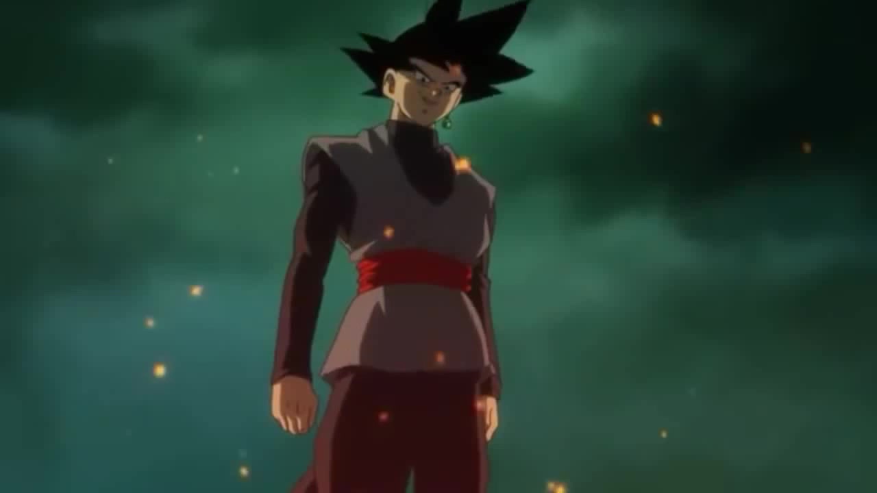 DBS - Black Goku Introduction (English Dub) - Coub