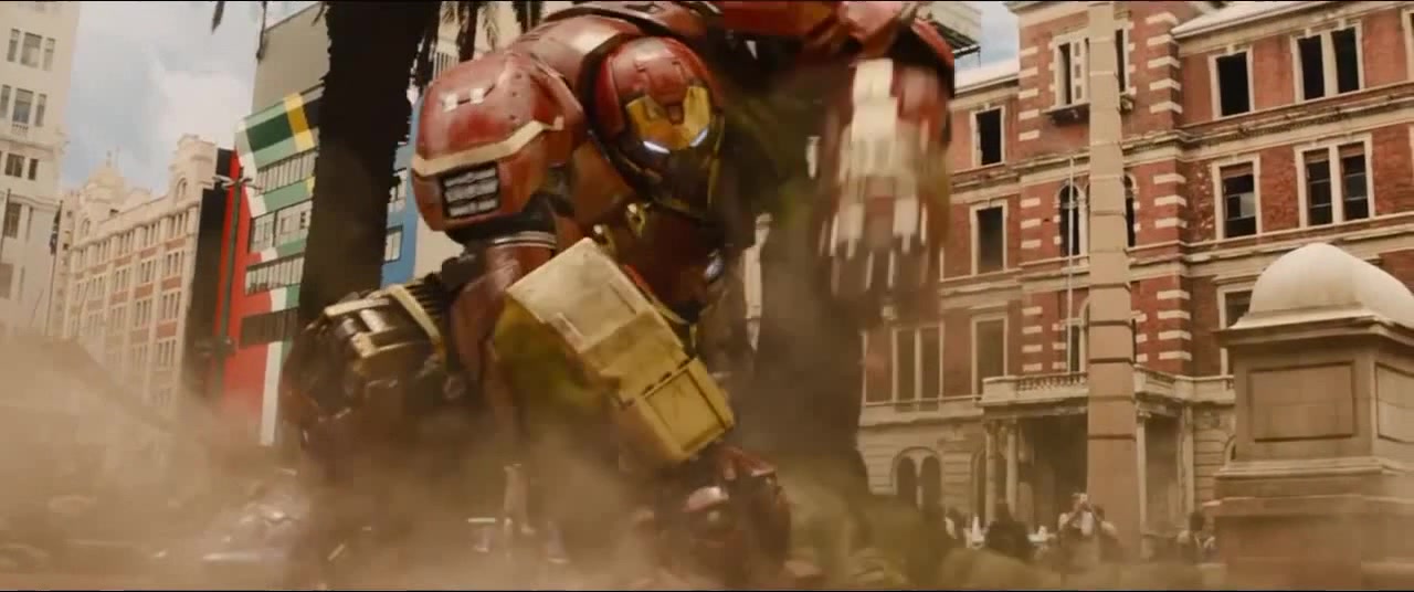 Ironman punching Hulk to go to sleep - Coub