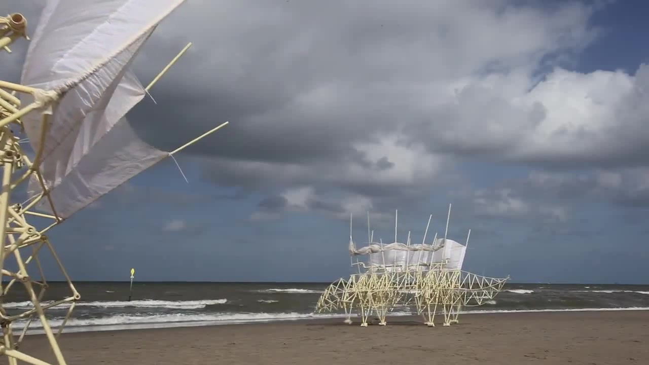 strandbeest evolution - Coub