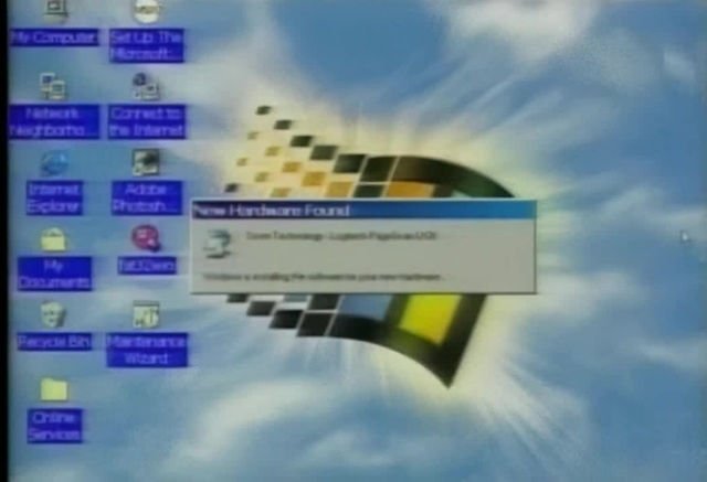 Windows 98 presentation fail (HQ) - Coub
