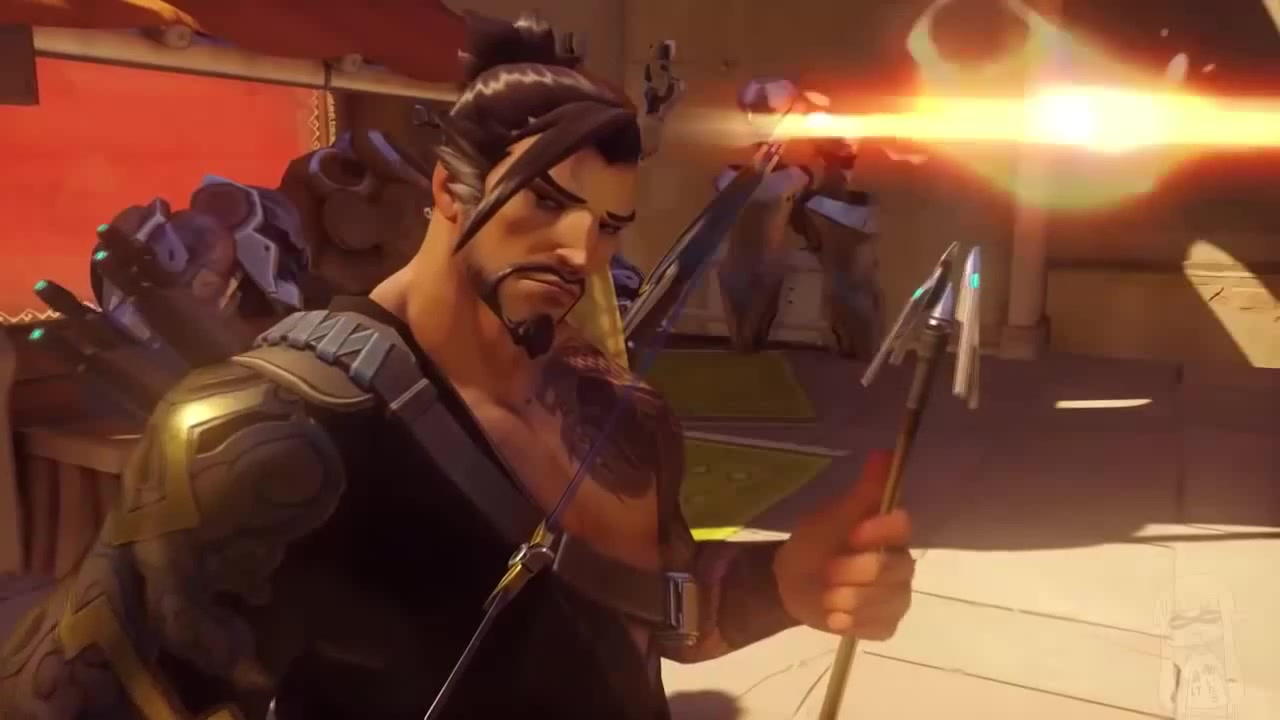 【MAD】Overwatch Anime - style「Opening」 - Coub