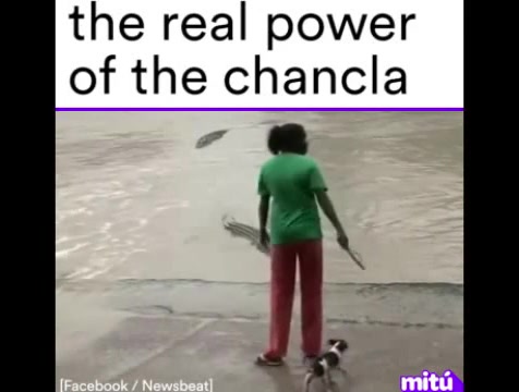 The power of the chancla - Coub - The Biggest Video Meme Platform