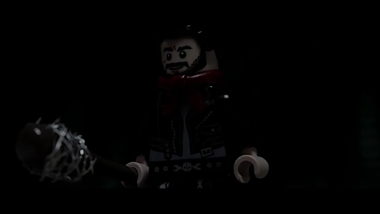 Lego The Walking Dead Negan Scene - Coub