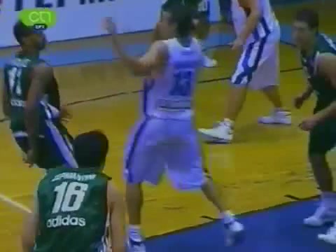 Giorgi Shermadini Dunked on Andrae Patterson - Coub