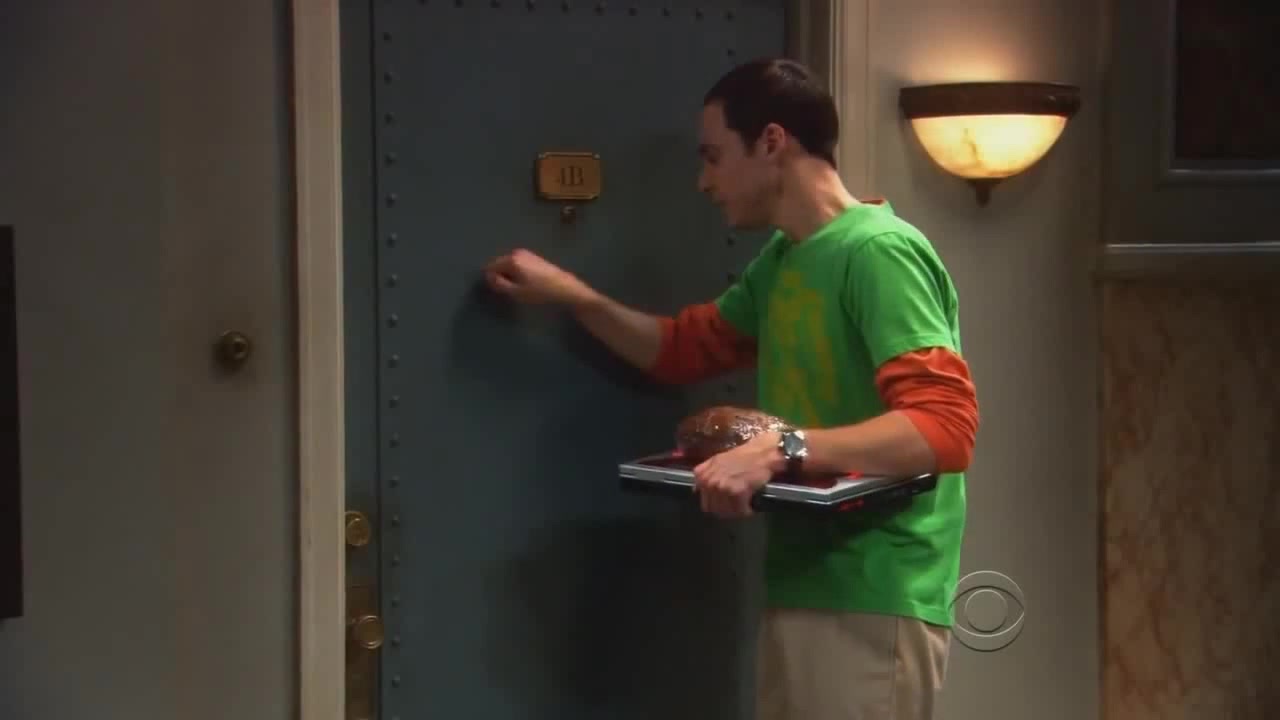 Sheldon knocking - Coub
