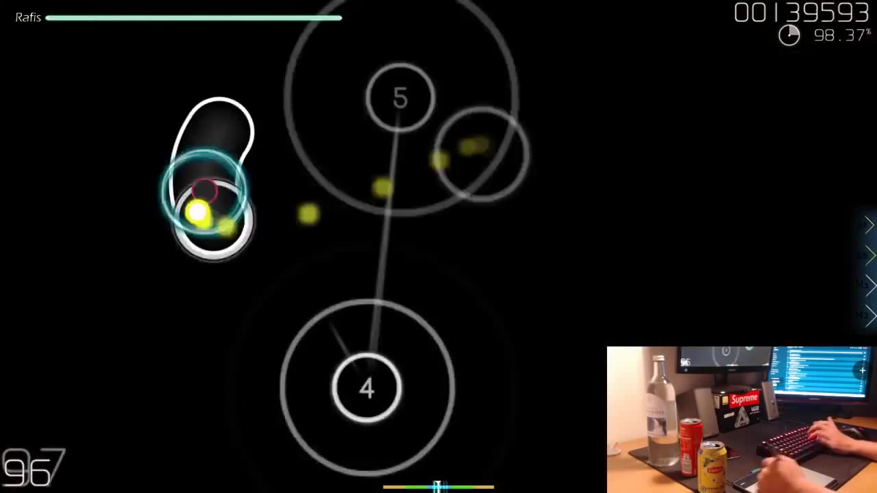 osu! 9.64⭐| IMMORTAL FLAME +DT 3 637pp | WhiteCat - Coub
