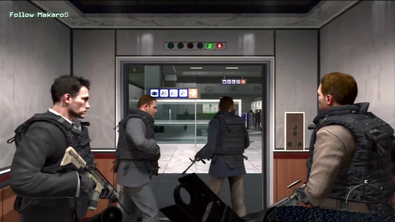 Call of duty MW2 "no russian" mission gameplay - Coub