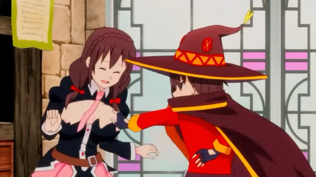 Megumin's (Combo-Boob Slap) - Coub