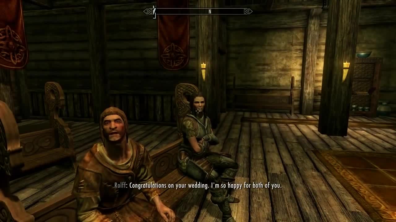Hilarious Skyrim Wedding - Coub