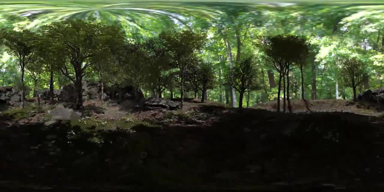 unreal engine forest - interactive video on Youtube - Coub