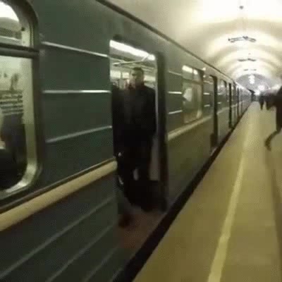 Jump the next train - Coub