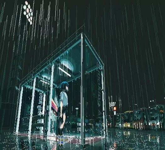 Night/rain - Coub - The Biggest Video Meme Platform