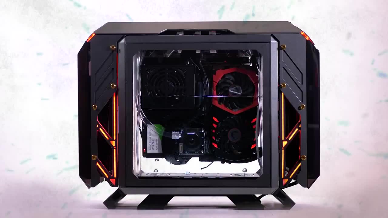 Cooler Master MasterBox Q300P - GEMINI Case Mod World Series 2018 # ...