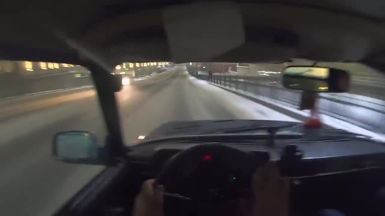 Night street drift - Coub