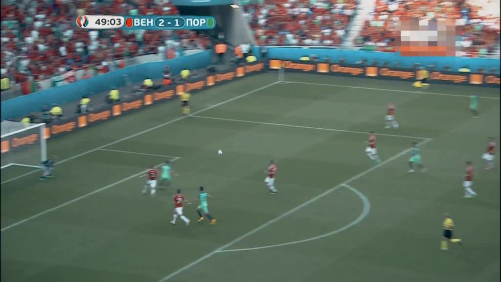 Венгрия-Португалия. Первый гол Роналдо.. - Coub