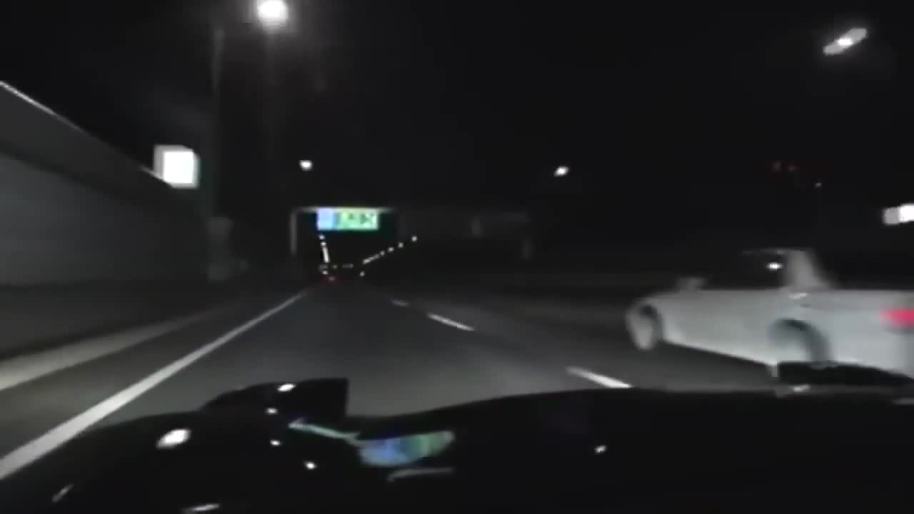 C1 Loop Highway RX-7 run. 首都高 ルーレット族 C1 HIGHWAY - Coub
