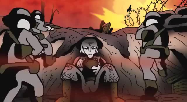 World War 1 Animation - Against the Enemy - Coub