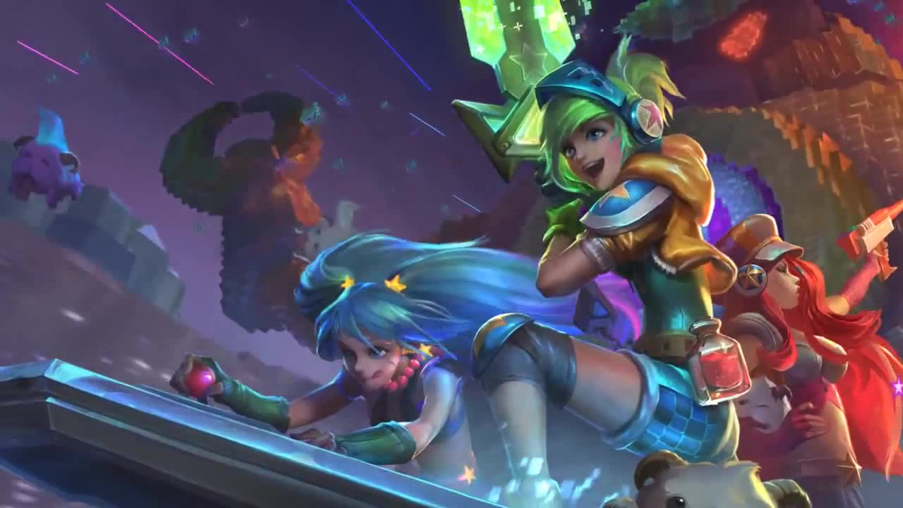 League of Legends ARCADE Login Theme - Coub - The Biggest Video Meme Platform