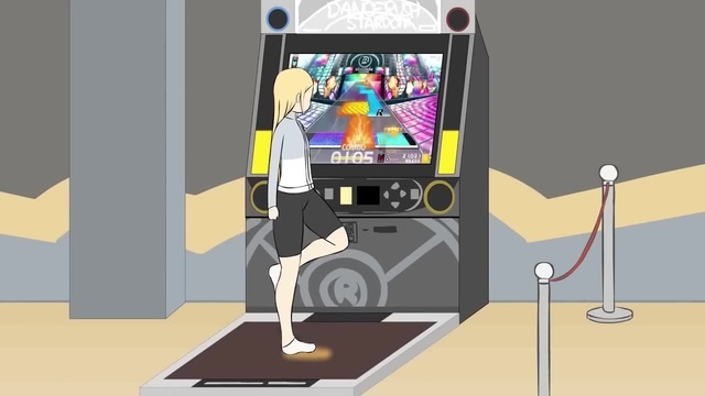 How pro arcade player play the dancing machines - Coub