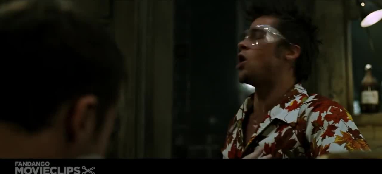 Fight Club (3/5) Movie CLIP - Chemical Burn (1999) HD - Coub - The ...