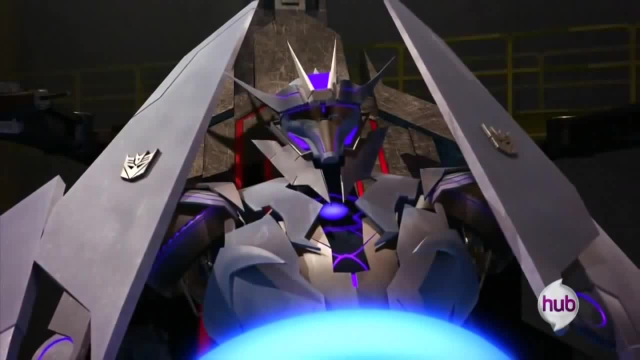 Transformers: Prime - Megatron laughs (Complete) Laughing only - Coub