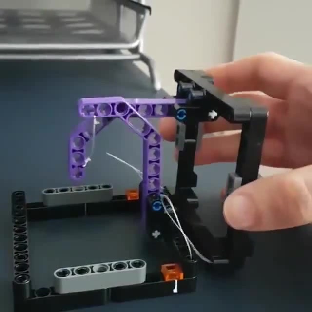 LEGO tensegrity structure📱 - Coub