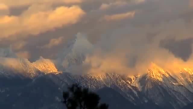 Fisher Peak Sunset Time Lapse - Coub