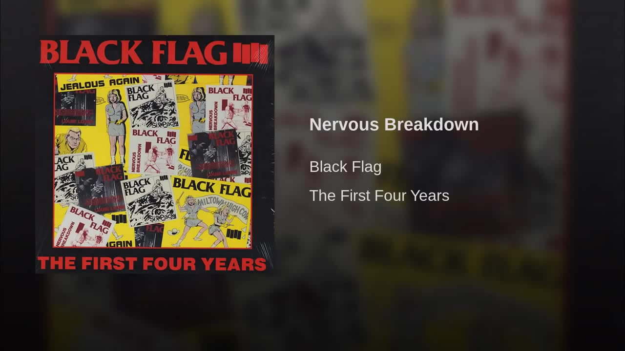 Black Flag - Nervous Breakdown - Coub