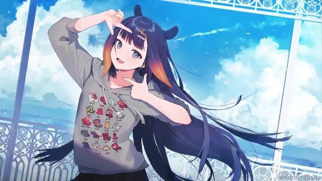 Ninomae Ina’nis animation by 鹿橋しかばし (song: Michael FK - Immersion) - Coub