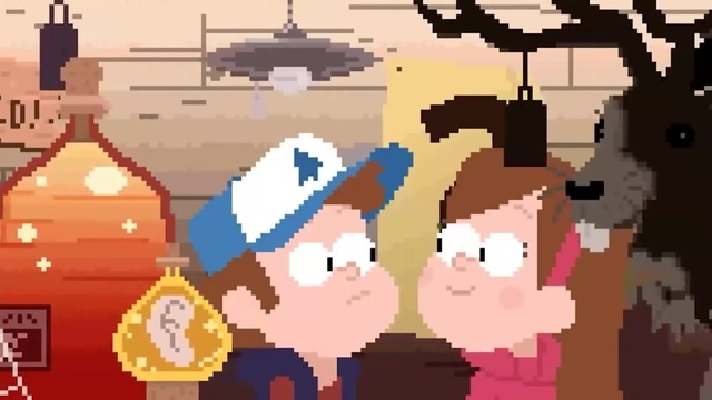 Gravity Falls (Pixel Mix) - Coub