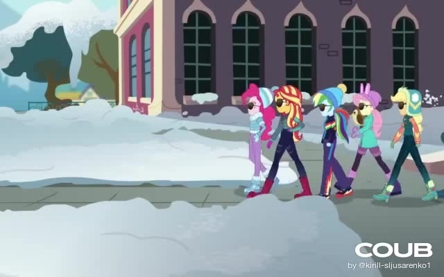 MLP:EG Holidays Unwrapped [PMV] Man on a Mission (Secret Agent) - Coub