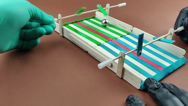 How to make foosball from sticks? Check out this great game! - Coub