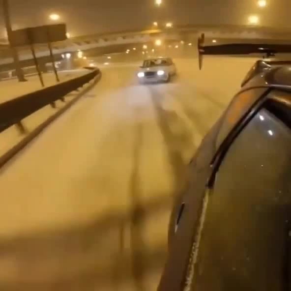 Lada snow drifting - Coub