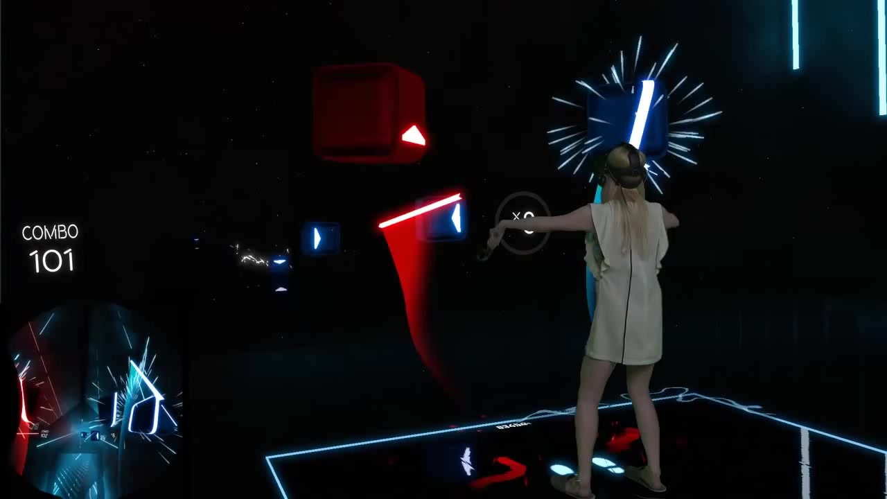[Beat Saber] Twice - What is Love? - Coub