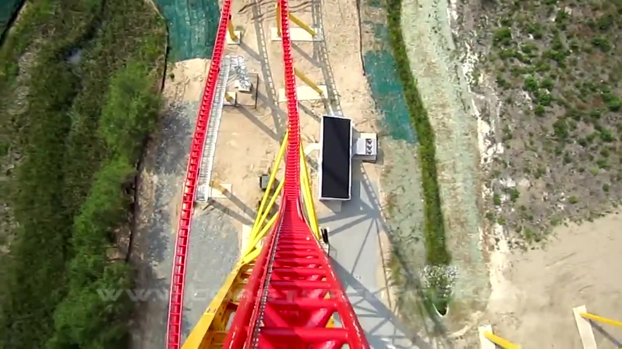 Intimidator 305 Front Seat on-ride HD POV Kings Dominion - Coub