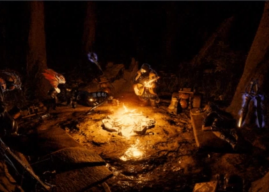 fantasy campfire - Coub