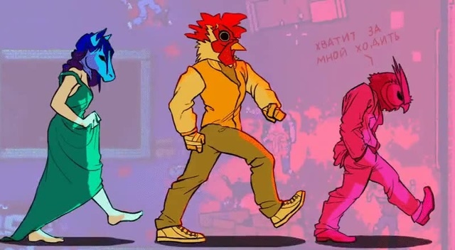 Hotline Miami - Coub